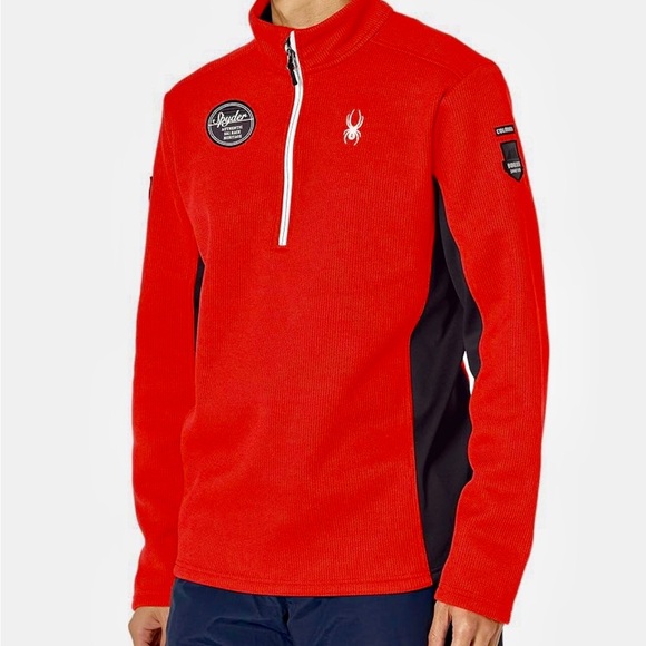 Spyder | Jackets & Coats | Spyder Mens Performance Jacket In Red And ...